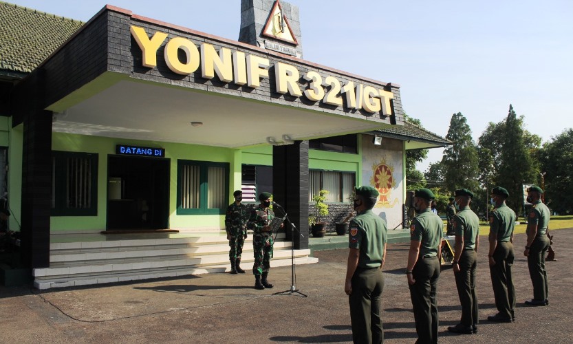 Batalyon Infanteri Raider 321/Galuh Taruna Lepas Lima Prajurit ...